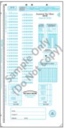 Sample Scantron Forms | Academic Technologies